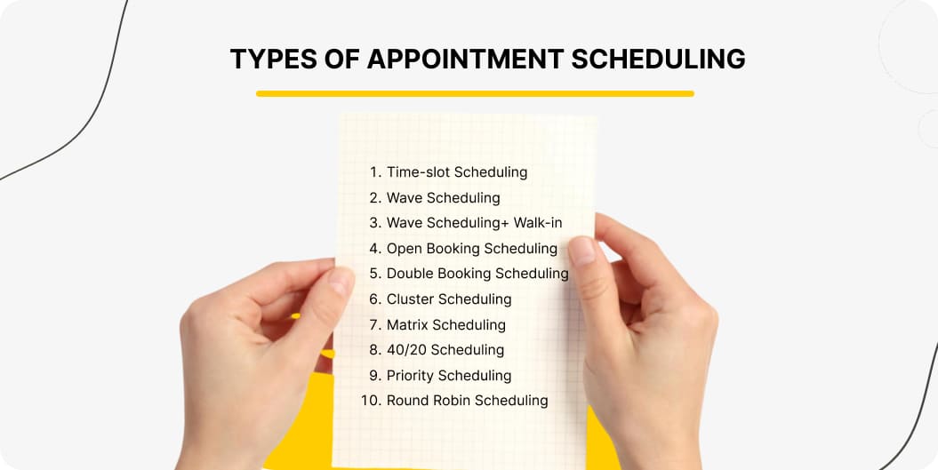 Exploring The 10 Types of Appointment Scheduling
